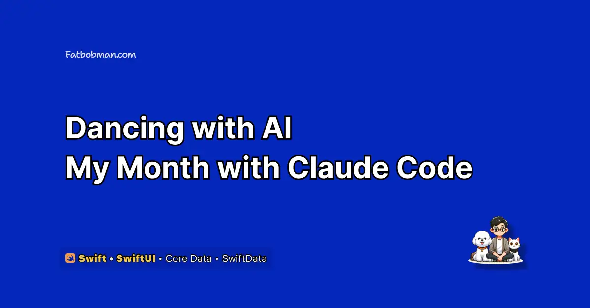 Dancing with AI - My Month with Claude Code